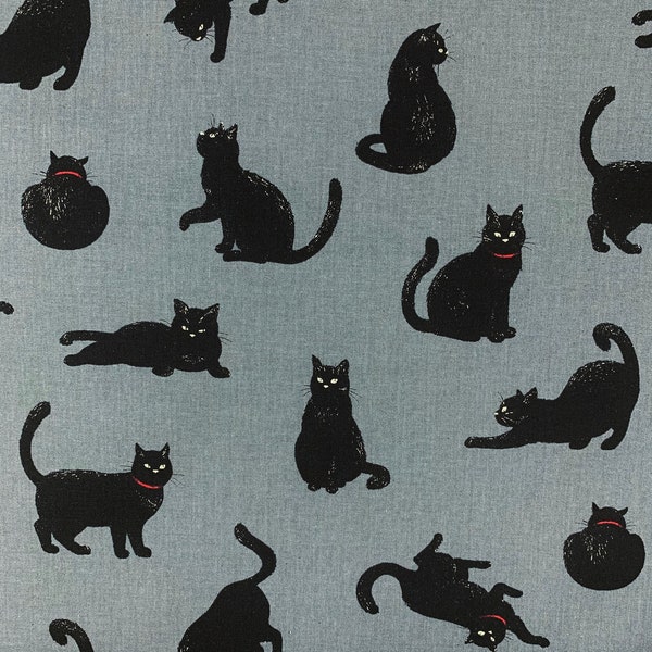 Cat Print Fabric - Etsy