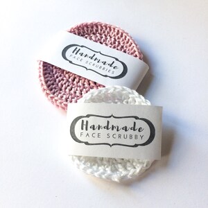 Face Scrubbies Label, Printable Face Scrubby Label, Scrubby Gift Tag ...