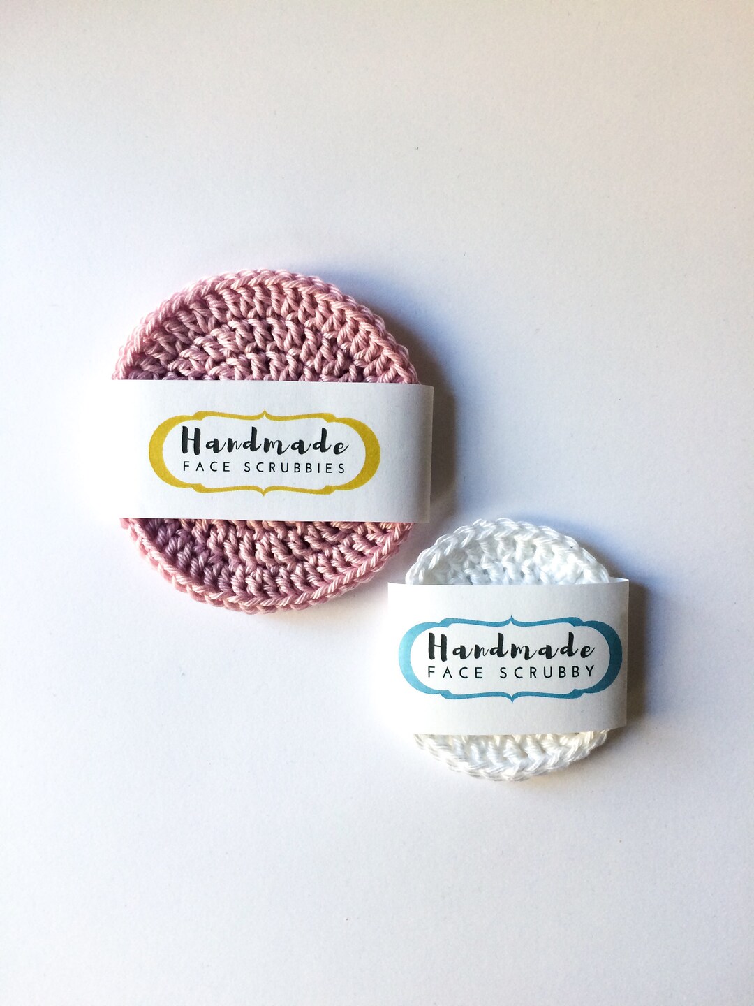 Face Scrubby Label Printable Face Scrubbies Label Crochet - Etsy