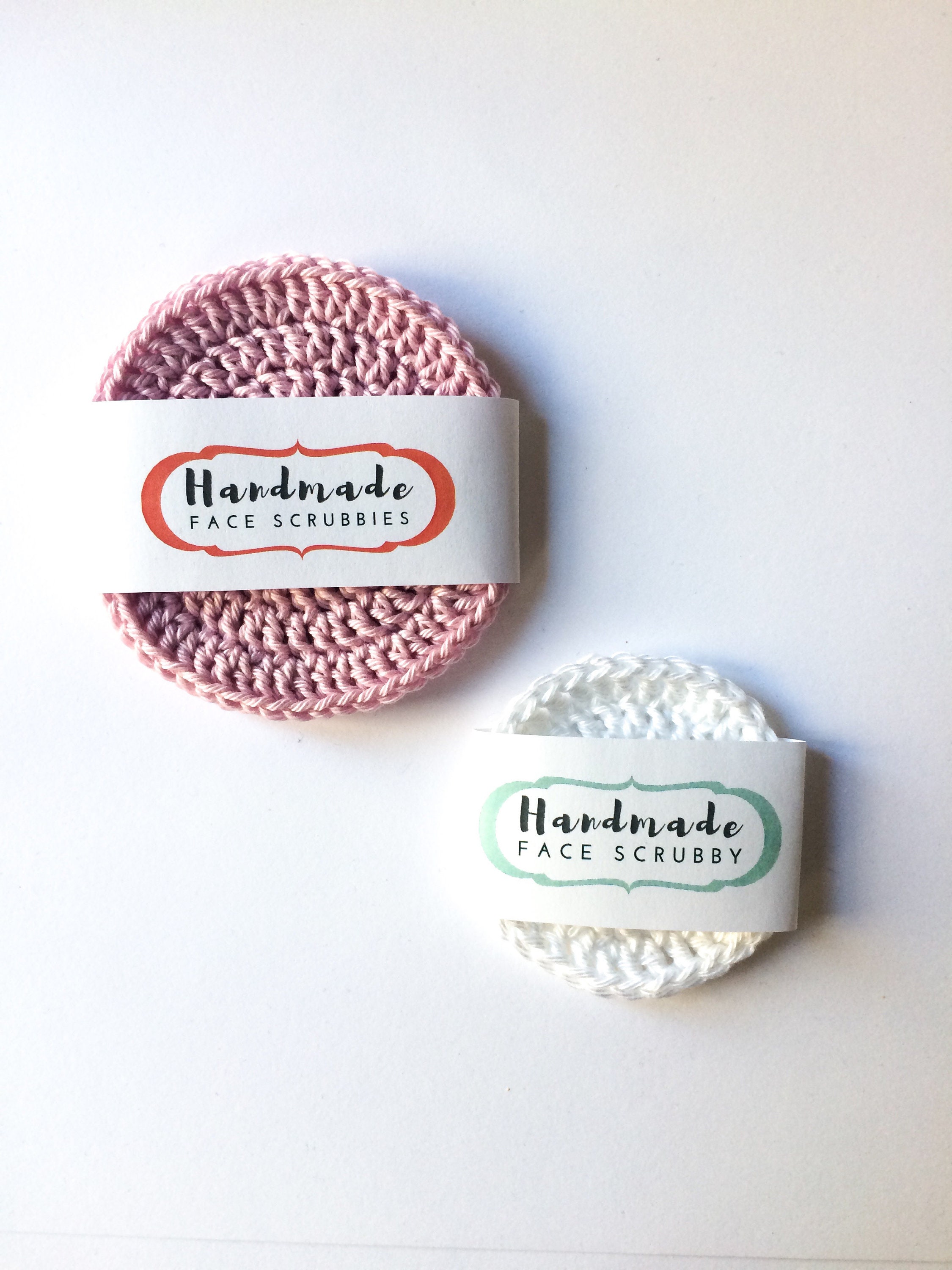 Face Scrubby Label Printable Face Scrubbies Label Crochet - Etsy