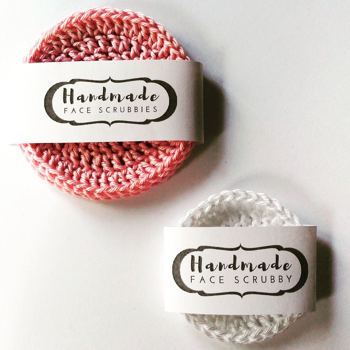 Face Scrubbies Label, Printable Face Scrubby Label, Scrubby Gift Tag ...