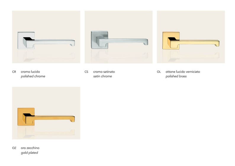 Open - Contemporary Designer Brass Door Handles - Etsy