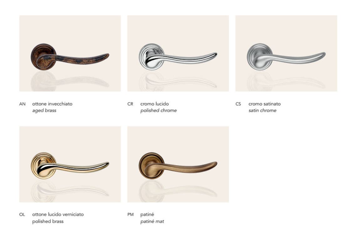 Beta - Classic Brass Window Handles - Etsy