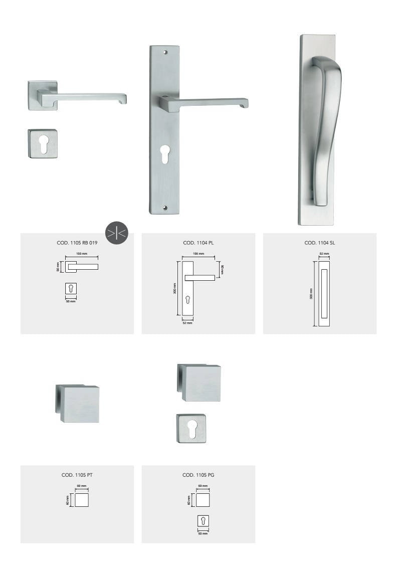 Open - Contemporary Designer Brass Door Handles - Etsy