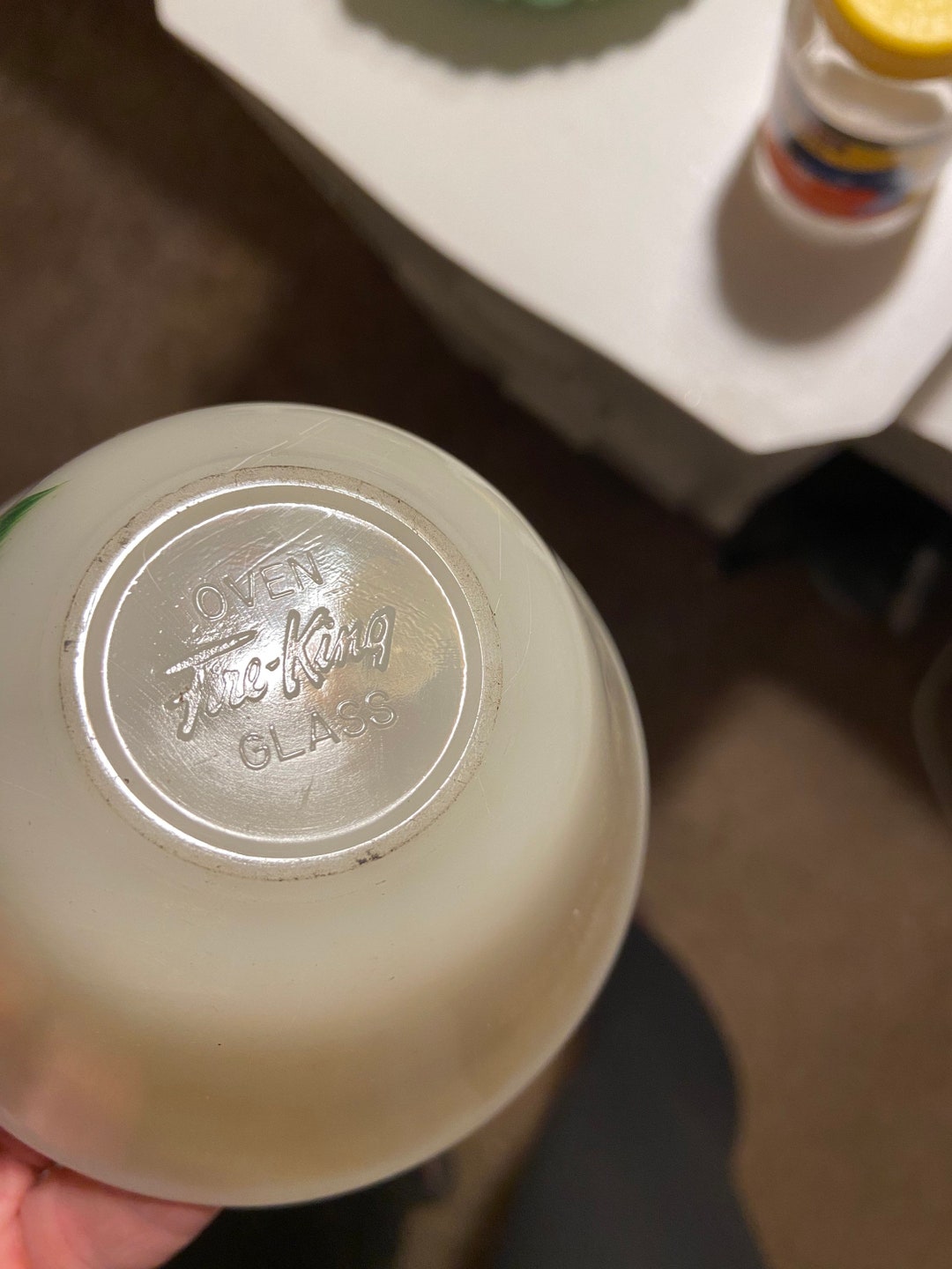 Vintage Fire King Tea Cup - Etsy