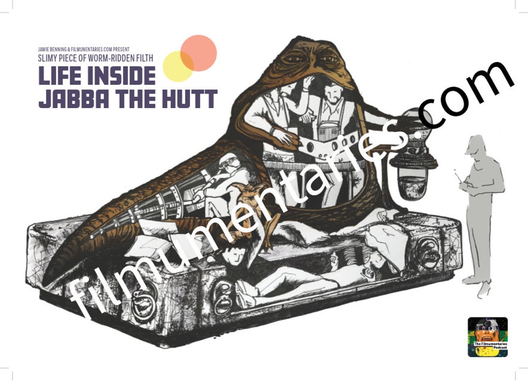 A4 - Inside Jabba the Hutt Print - Etsy
