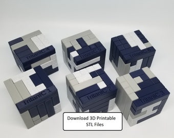 Download 3D Printable STL Files for 8 Three Piece 4x4x4 Turning ...