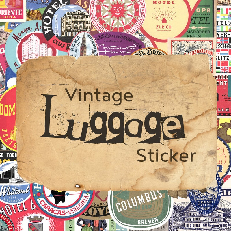 Vintage Stickers - Etsy