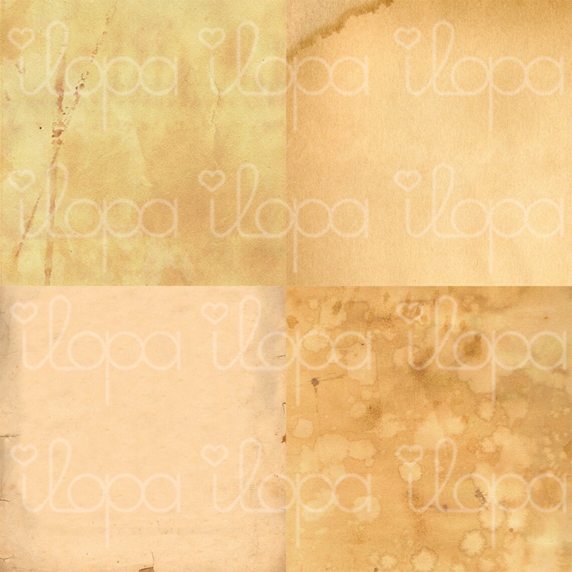 Digital Old Vintage Paper 300 Dpi 12x12 - Etsy