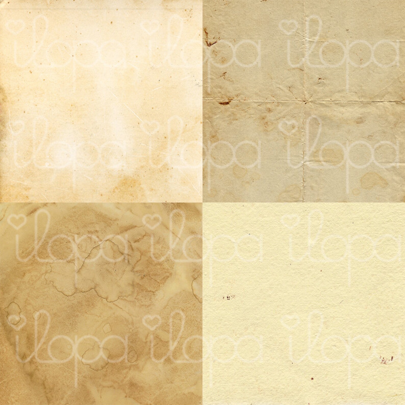 Digital Old Vintage Paper 300 Dpi 12x12 - Etsy