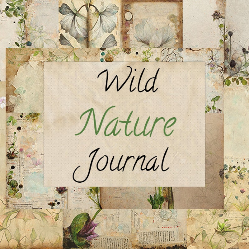 Nature Journal Printable - Etsy