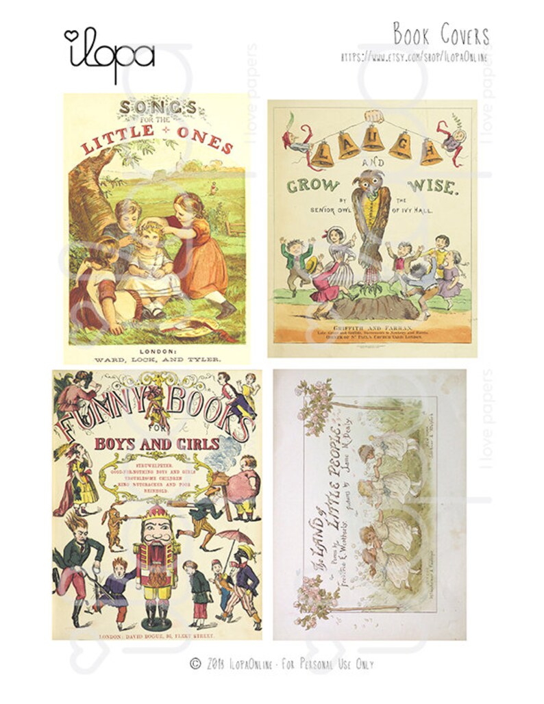 Printable Vintage Ephemera Baby Collage Sheet Instant Download - Etsy