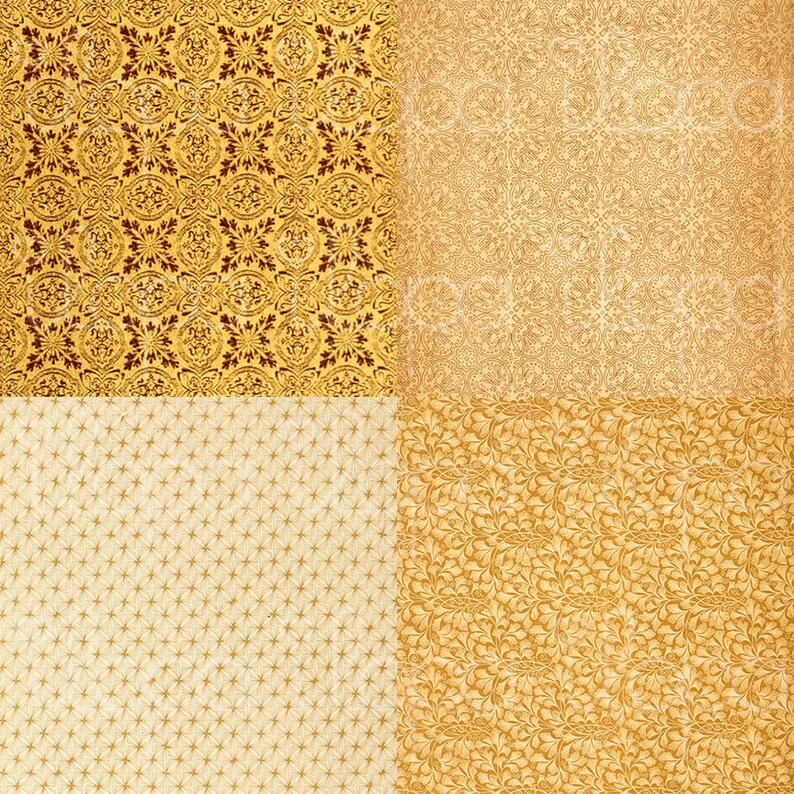 Digital Old Pattern Paper Endpaper 300 Dpi 12x12 - Etsy