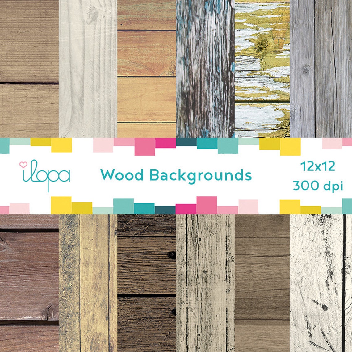 Digital Wood Texture Paper 300 Dpi 12x12 - Etsy