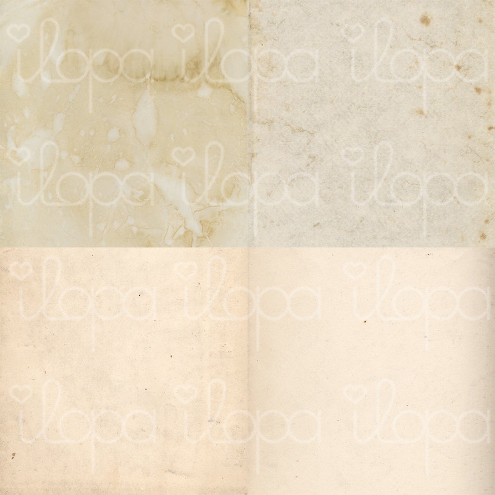 Digital Old Vintage Paper 300 dpi 12x12 | Etsy