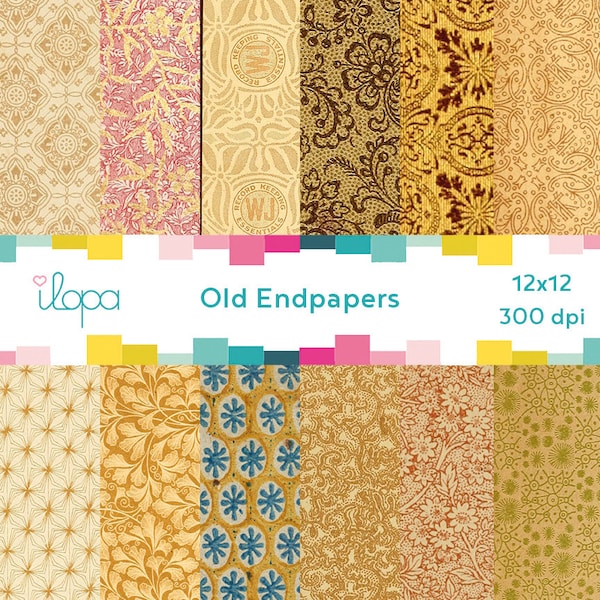 Endpapers - Etsy