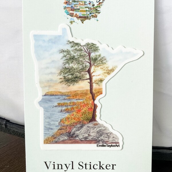 Minnesota Decal - Etsy