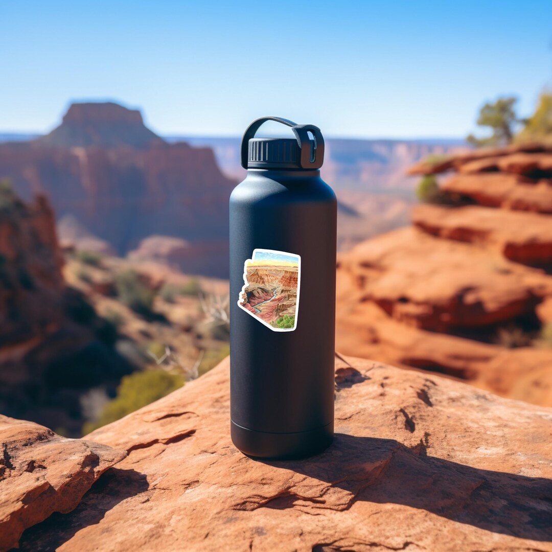 Arizona Grand Canyon National Park Decal, Watercolor Arizona Sticker ...