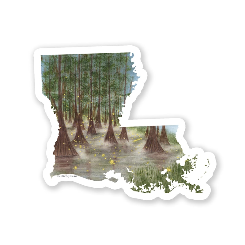 Louisiana Decal - Etsy