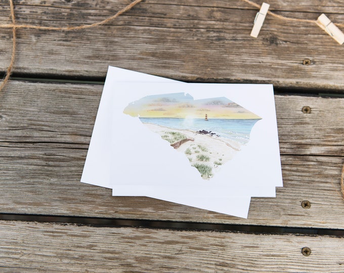 South Carolina Themes and Landmarks Postcard 1 Postcard or Notecard ...