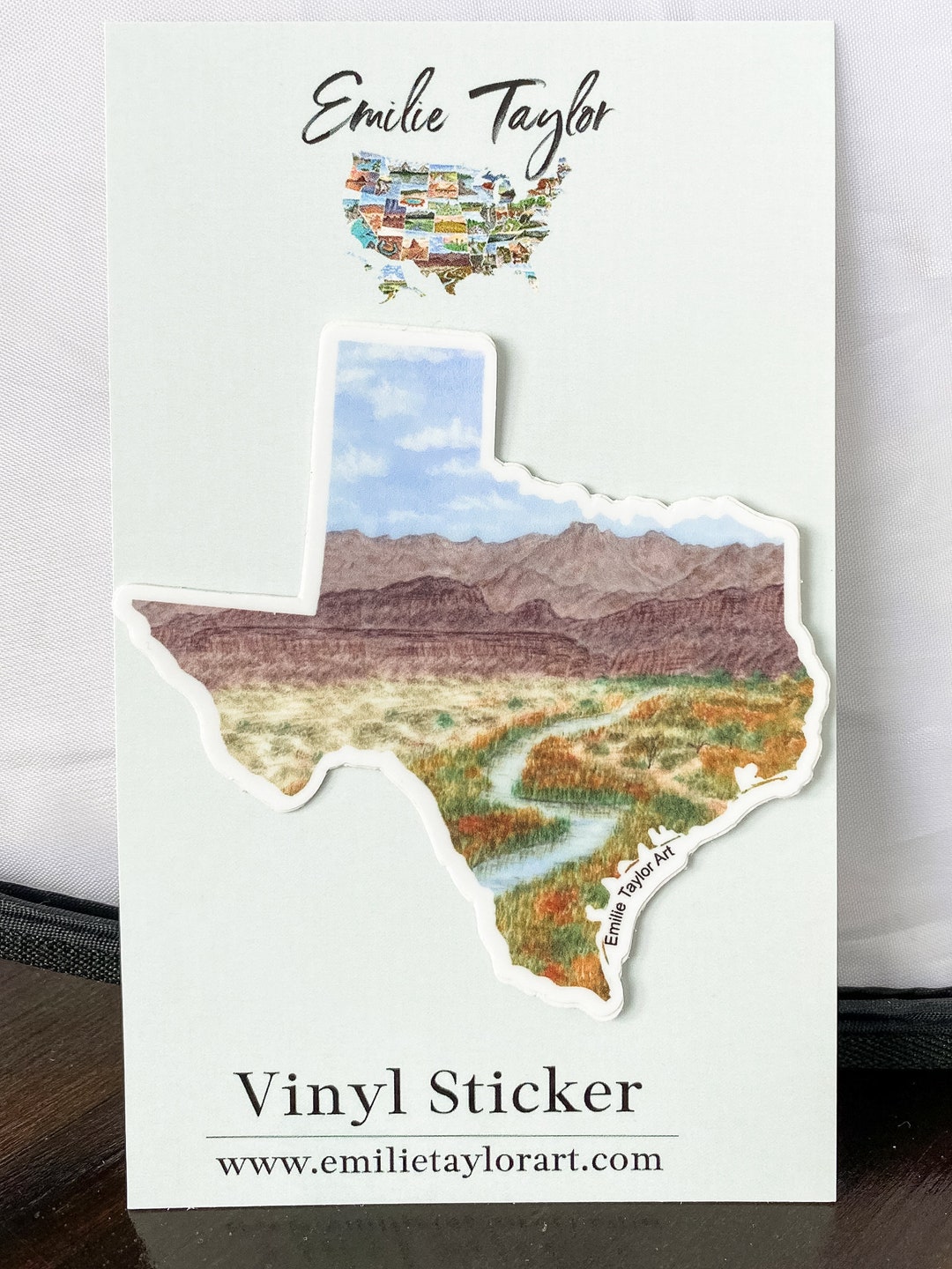 Texas Decal, Watercolor Texas Sticker, TX Car Decal, Home State Decal ...