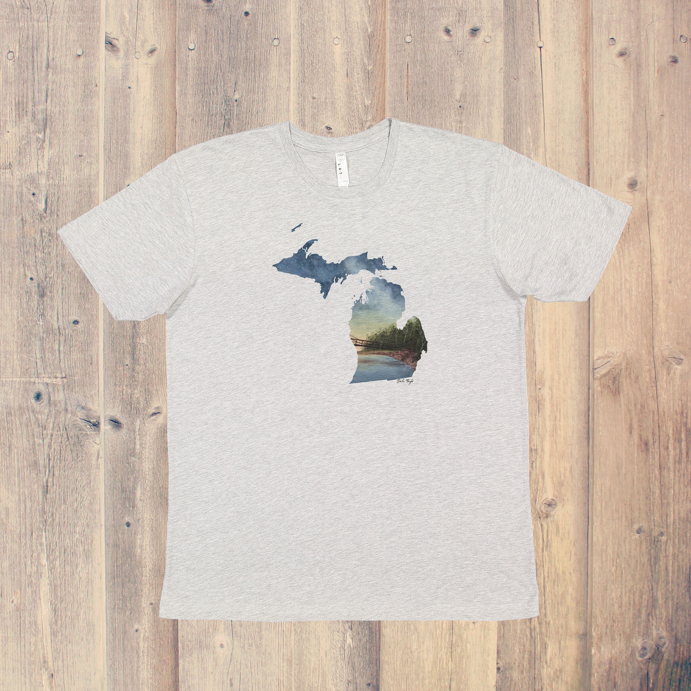 Michigan T-shirt Michigan Tee Home State Shirt Michigan | Etsy