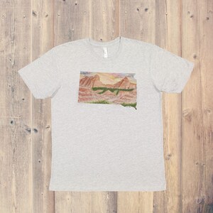 South Dakota T-shirt South Dakota Tee Home State Shirt South Dakota ...