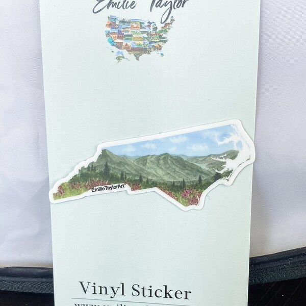 North Carolina Decal - Etsy