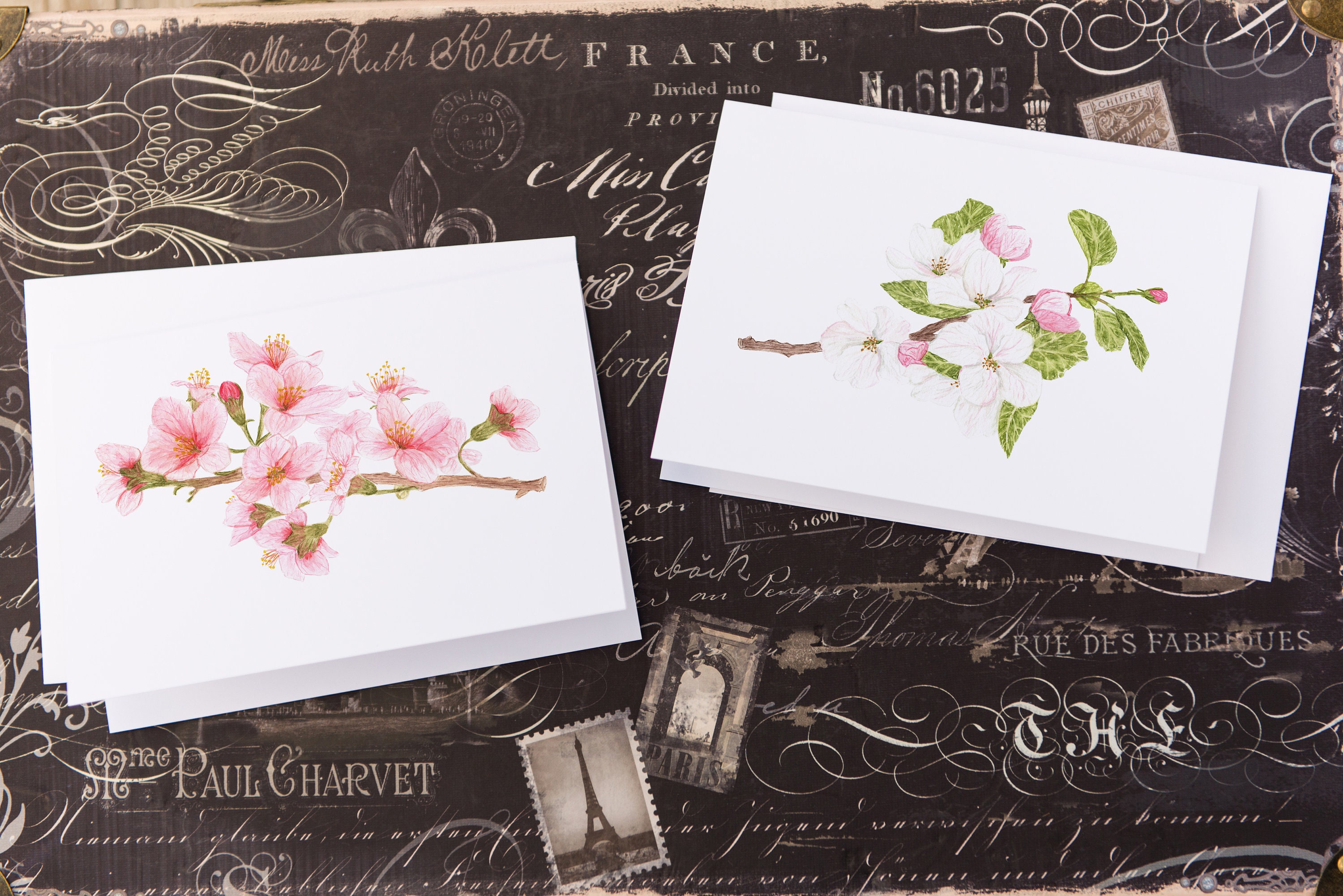 Watercolor Greeting Card Floral Card Flower Greeting Card | Etsy