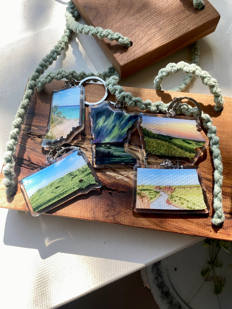 Sand Dunes National Park Keychain, Indiana Keychain, Sand Dunes Indiana ...