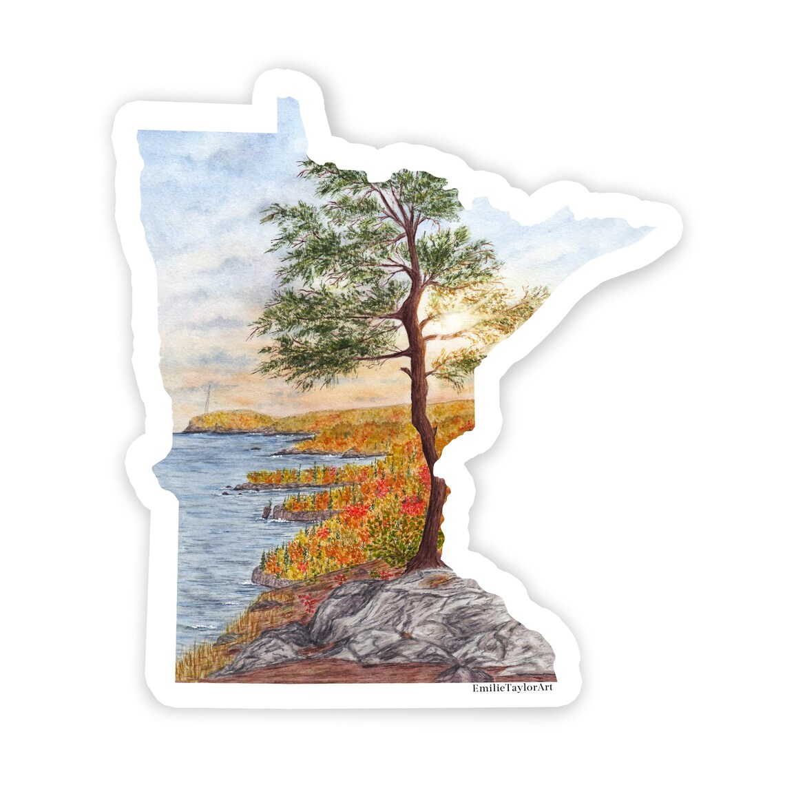 Tettegouche State Park Minnesota Decal, Waterproof MN Sticker - Etsy