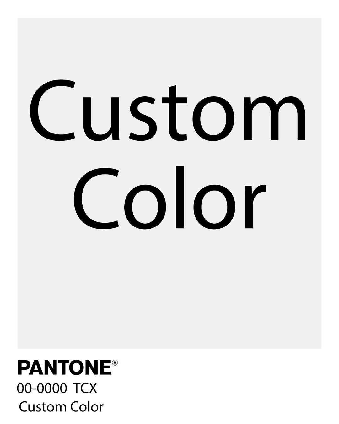 Custom Color Pantone Poster//pantone Color Poster//printable Art ...