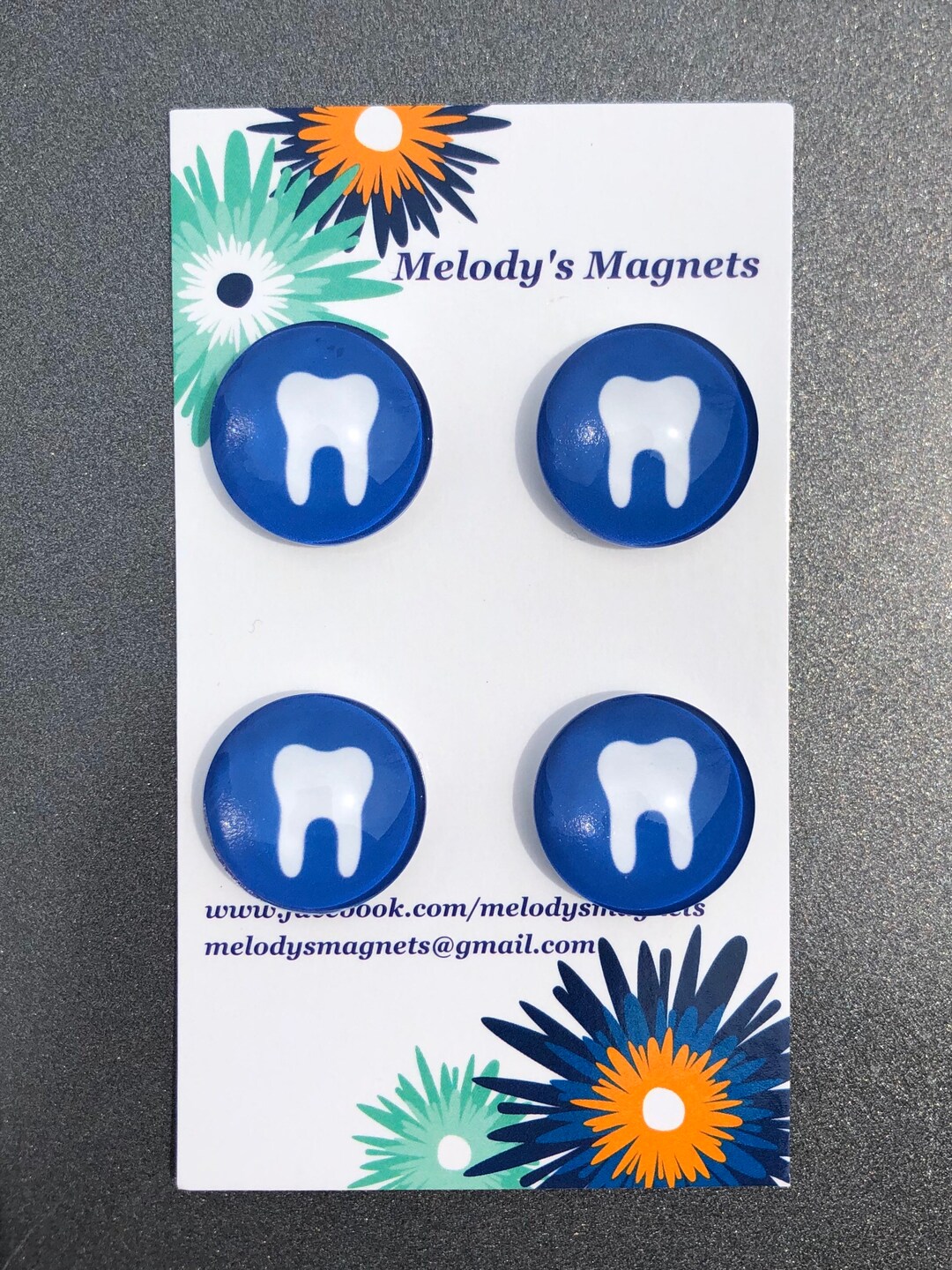 Tooth, Dental Magnets - Etsy