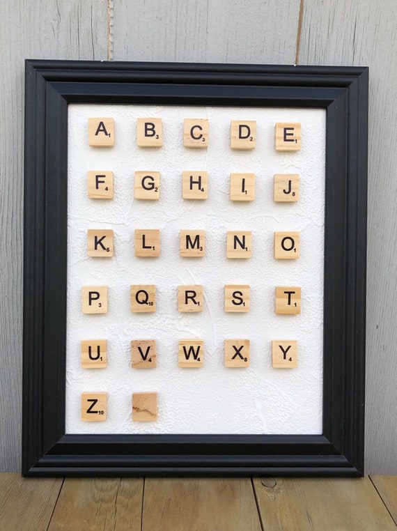 Letter Tile Magnets | Etsy