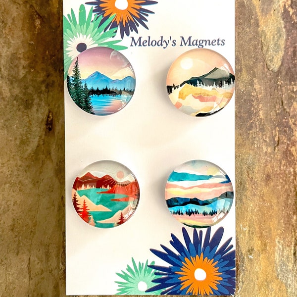 Decoupage Magnets - Etsy