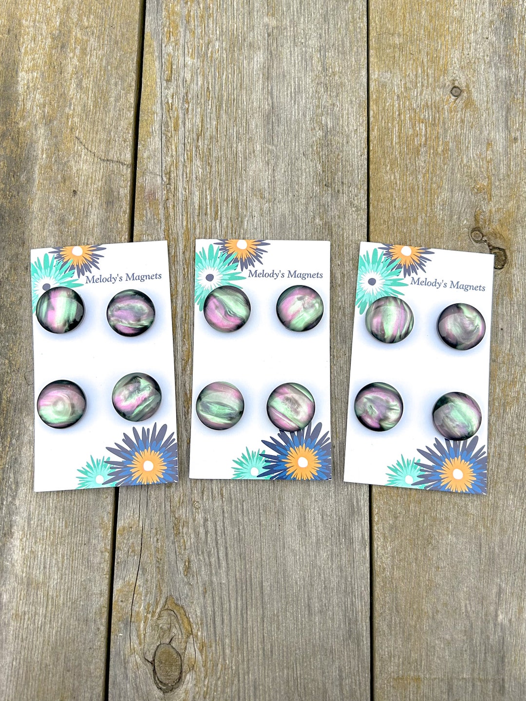 Resin Marble Magnet Bundle - Etsy
