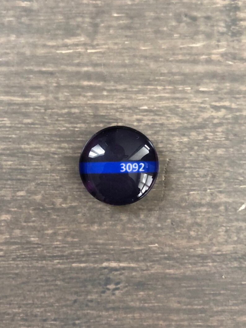 Custom Thin Blue Line Magnets Law Enforcement Thin Blue | Etsy