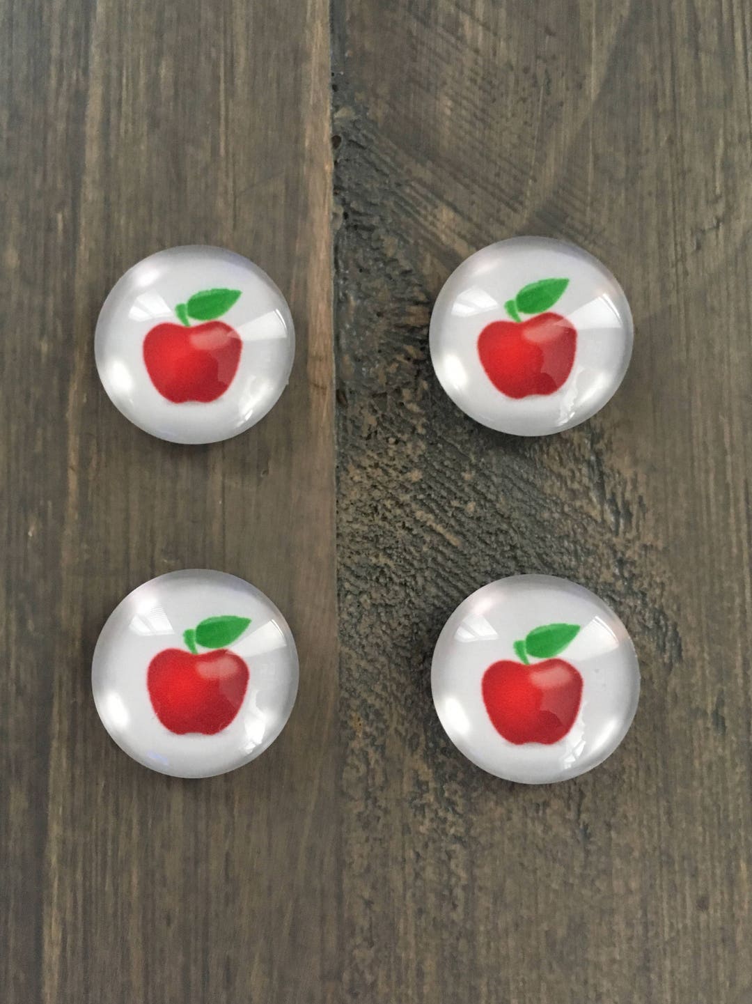 Apple Magnets - Etsy
