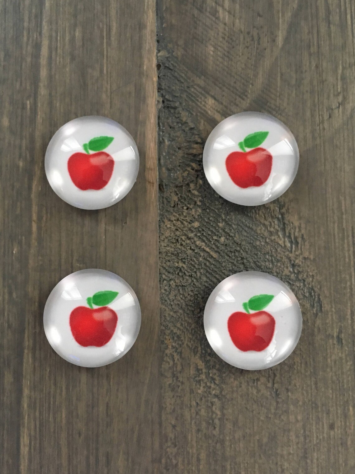 Apple Magnets - Etsy