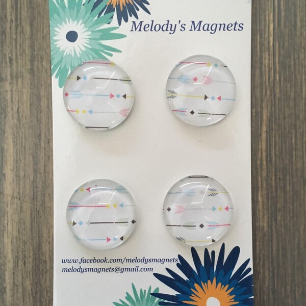 Round Glass Magnets - Etsy