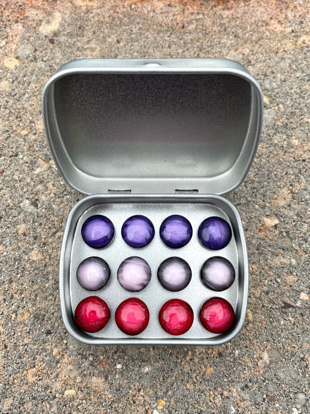 Mini Resin Magnet Gift Box Set/mini Magnets/ Gift Box - Etsy