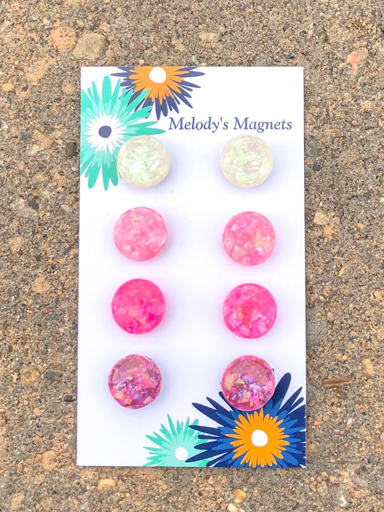 Mini sparkly Resin Magnets Kitchen & Dining Kitchen Décor etna.com.pe