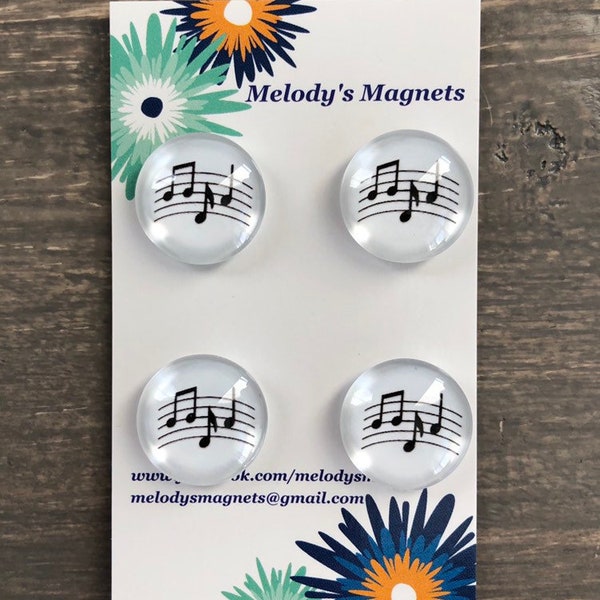 Music Note Magnets - Etsy