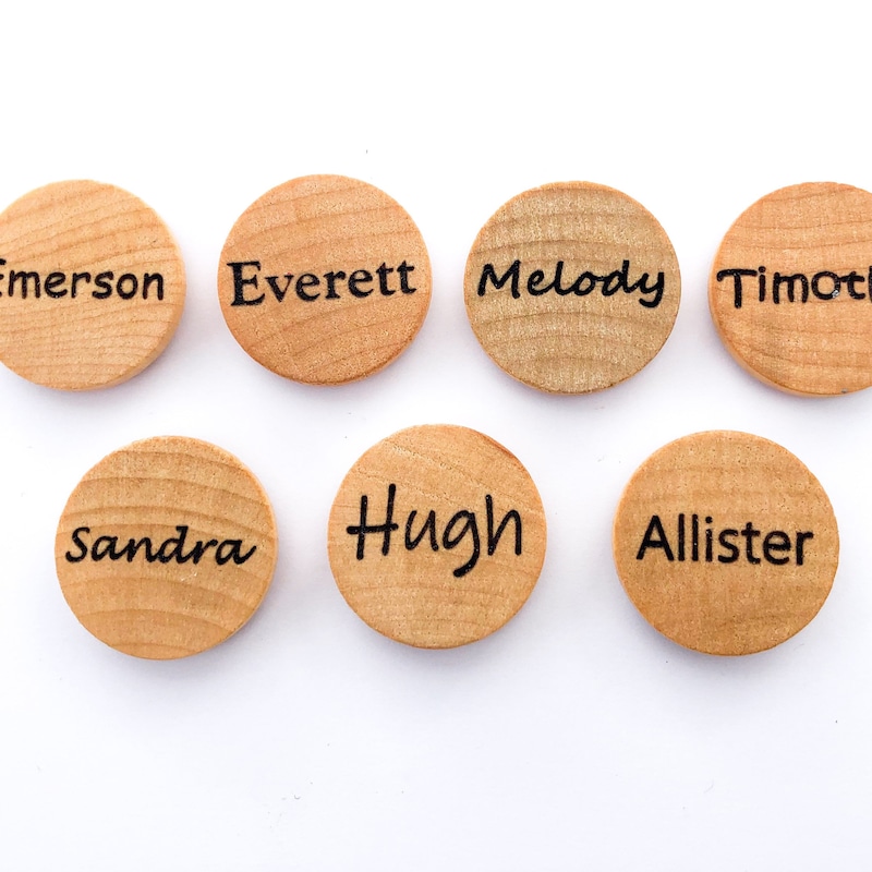 Wood Magnets - Etsy