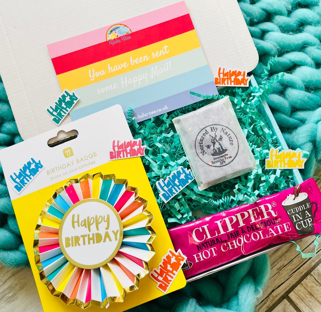 Happy Birthday Gift, Letterbox Gift, Postal Gifts, Birthday Present - Etsy