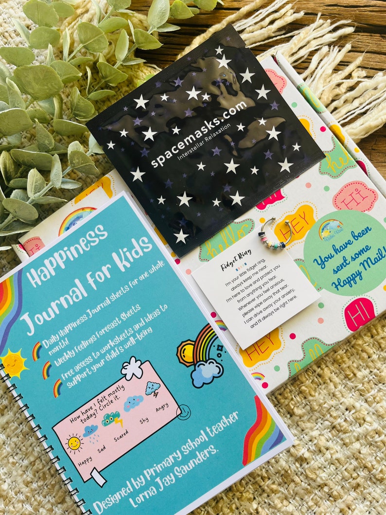 Kids Journaling, Kids Mindfulness, Kids Wellbeing Letterbox Gift, Kids ...