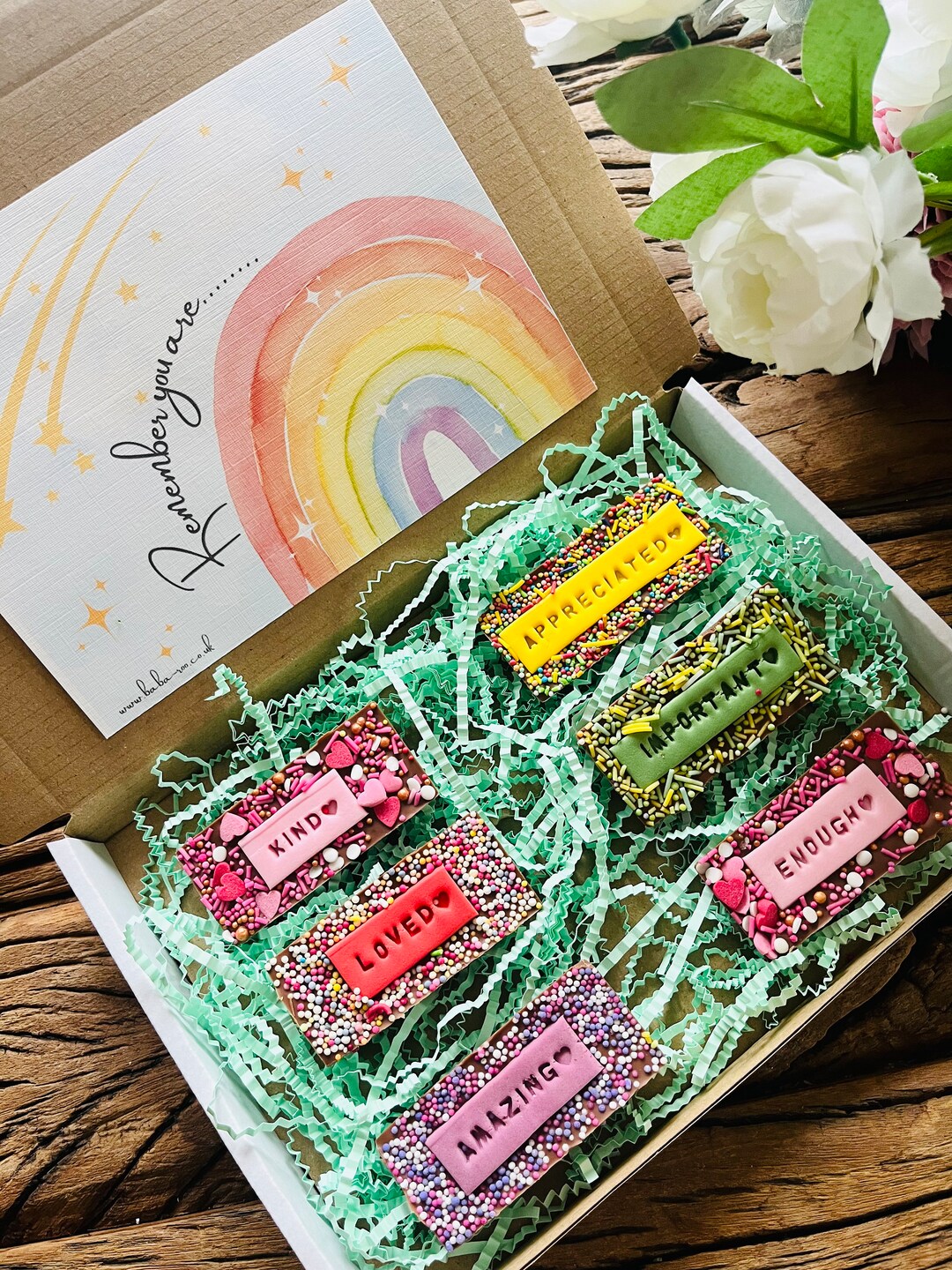 Positive Affirmation Gift, Chocolate Gift, Empowering Gift, Thank You ...