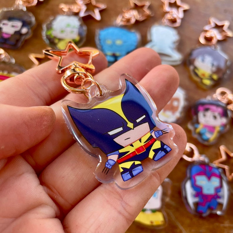 X-men Mini Charm - Etsy