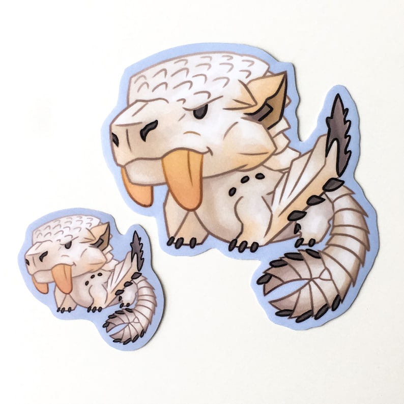 Monster Hunter World Stickers Set A - Etsy