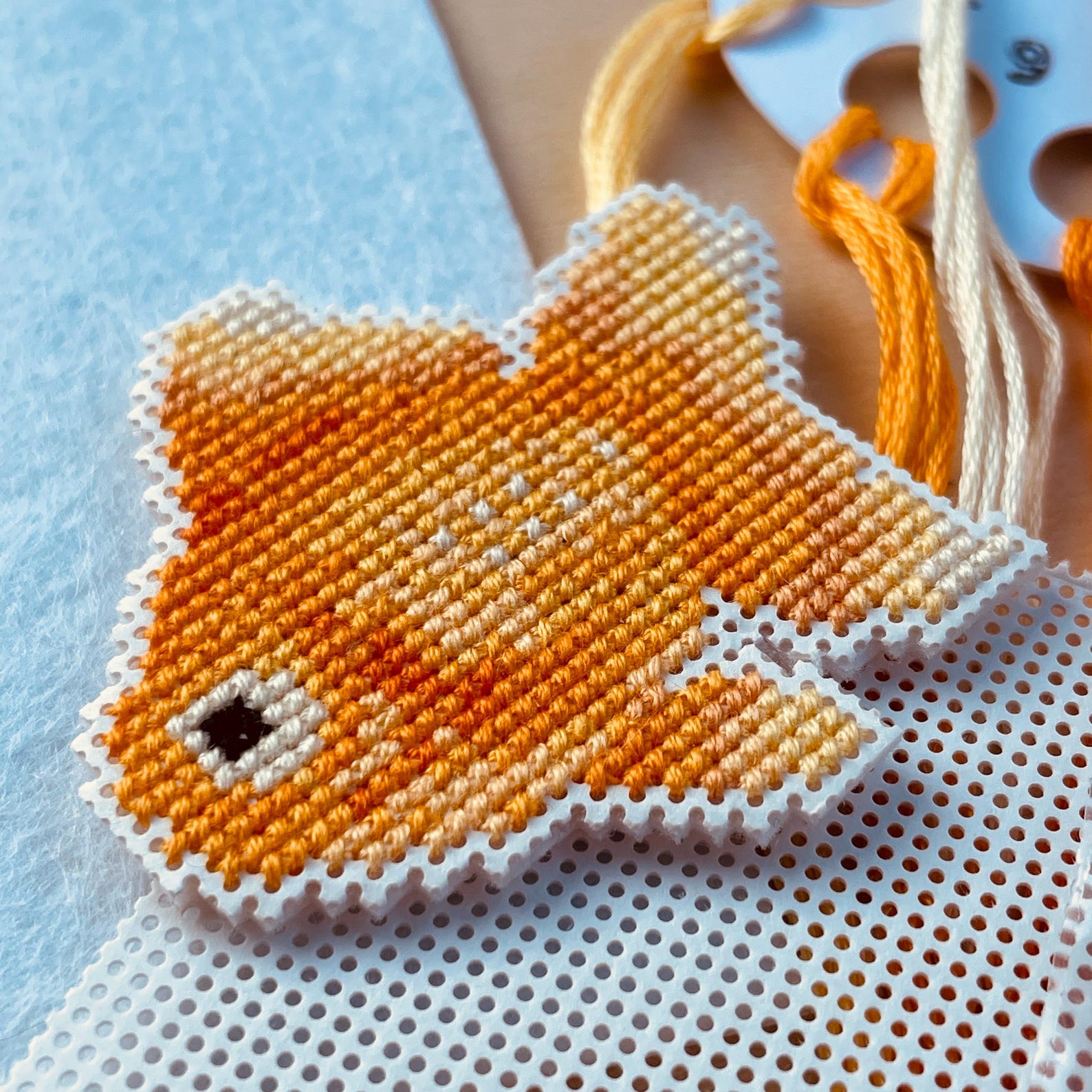 Cross-stitch Magent Kits: Fish - Etsy